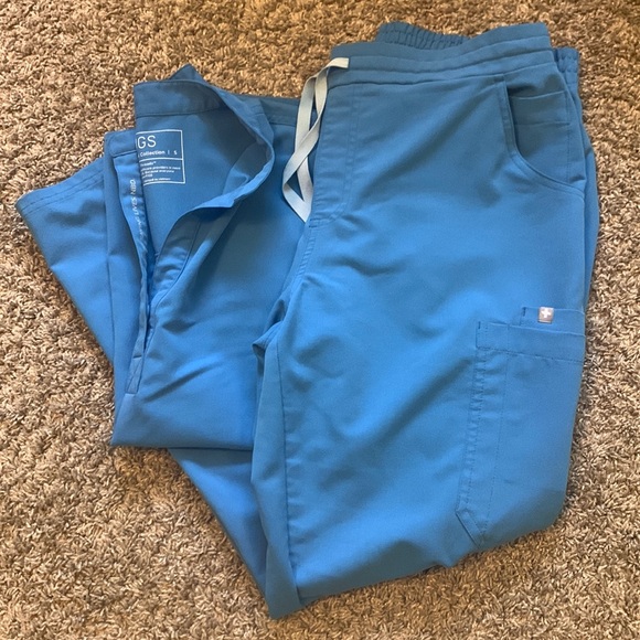 Figs | Other | Figs Capri Blue Scrub Set | Poshmark